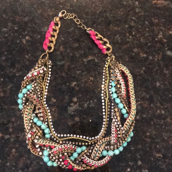 Stella & Dot | Jewelry | Retired Bamboleo Multi Strand Boho Necklace ...
